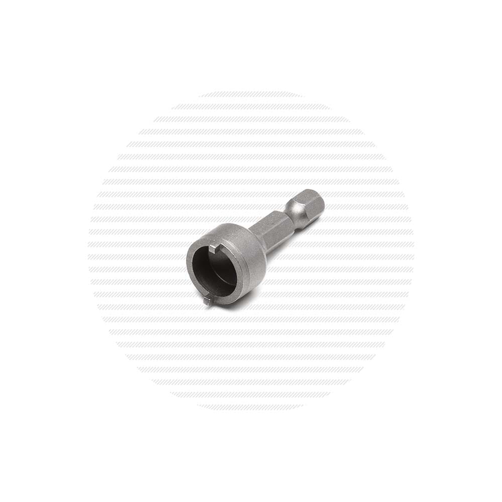 1/4" Tamper-Proof Security Spanner Nut Bit — Cable Bullet