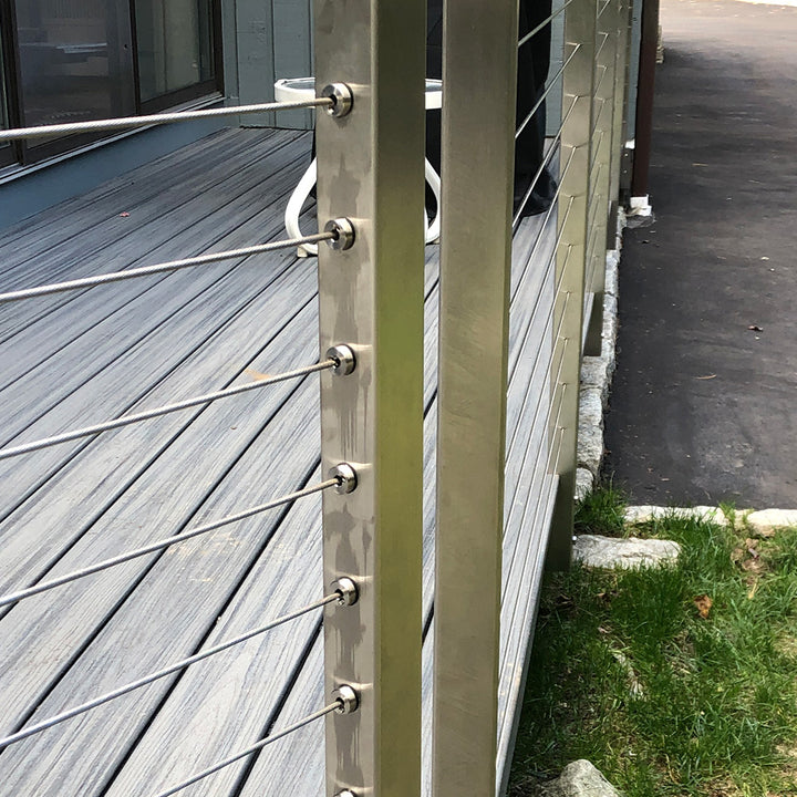 Cable Tensioning System for Custom Metal Posts Instructions — Cable Bullet