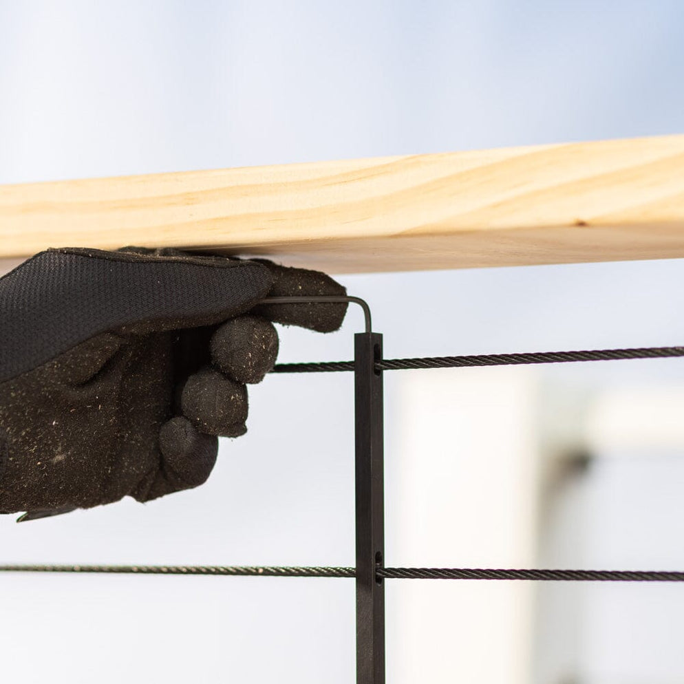 Black Cable Spacer Bar — Cable Bullet