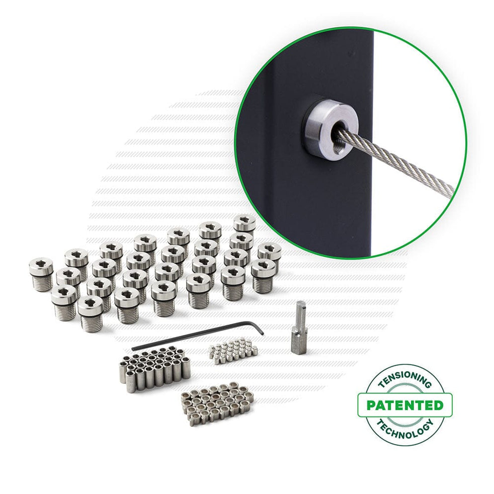 Cable Tensioner for Metal Posts — Cable Bullet