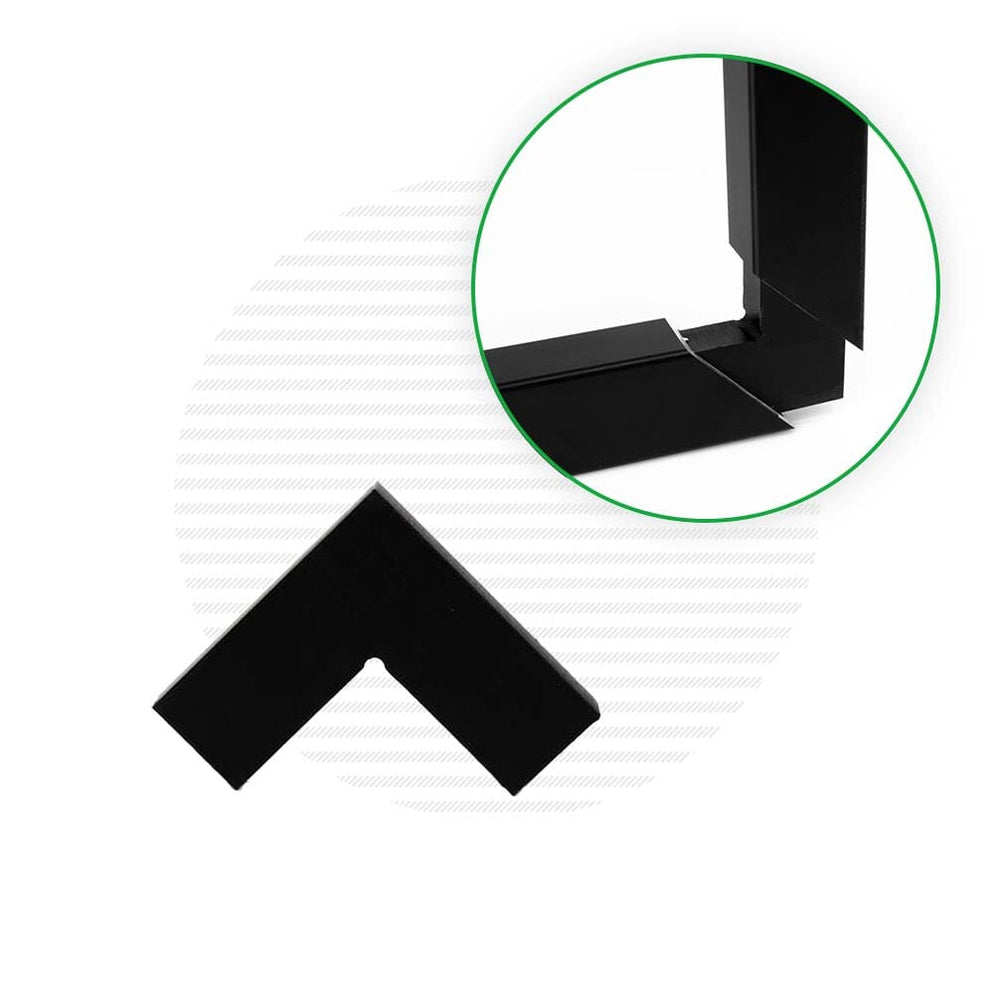 Fixed Corner Spline for Aluminum Handrail — Cable Bullet