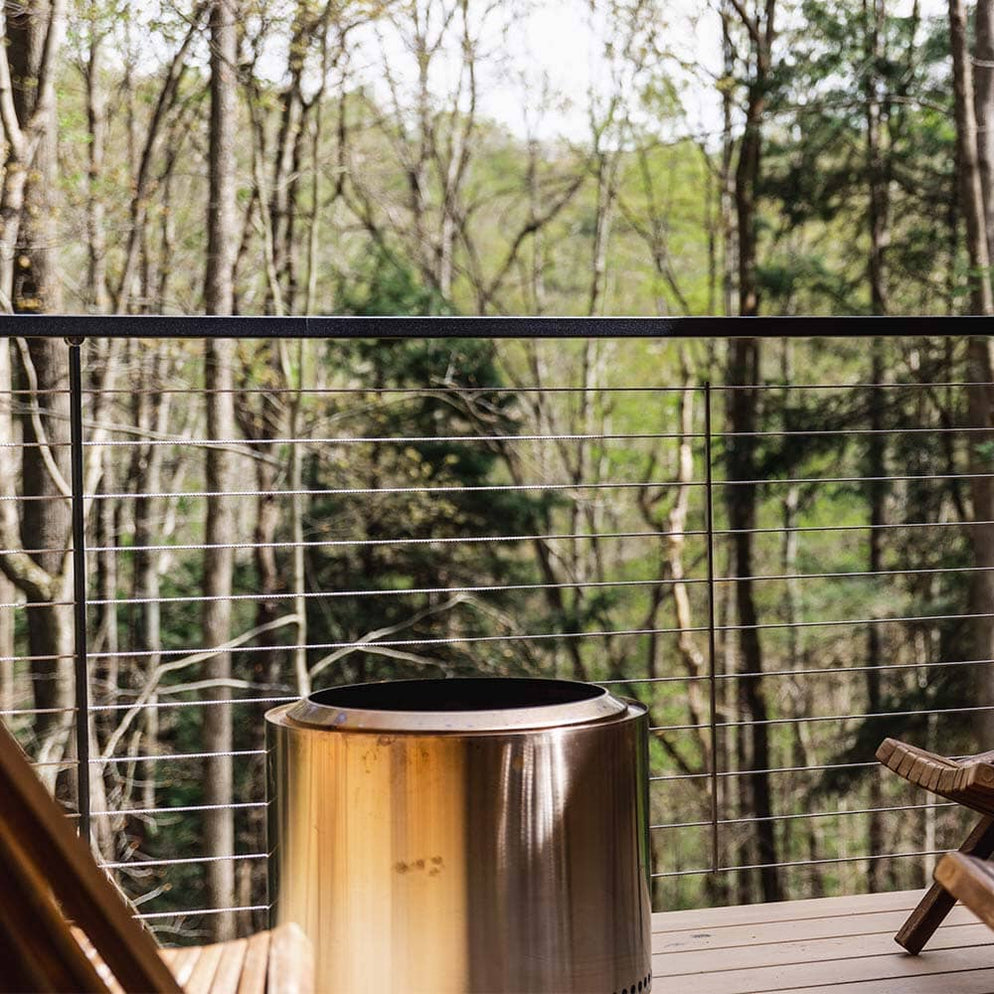 Cable Railing Reinforced Aluminum Handrail — Cable Bullet