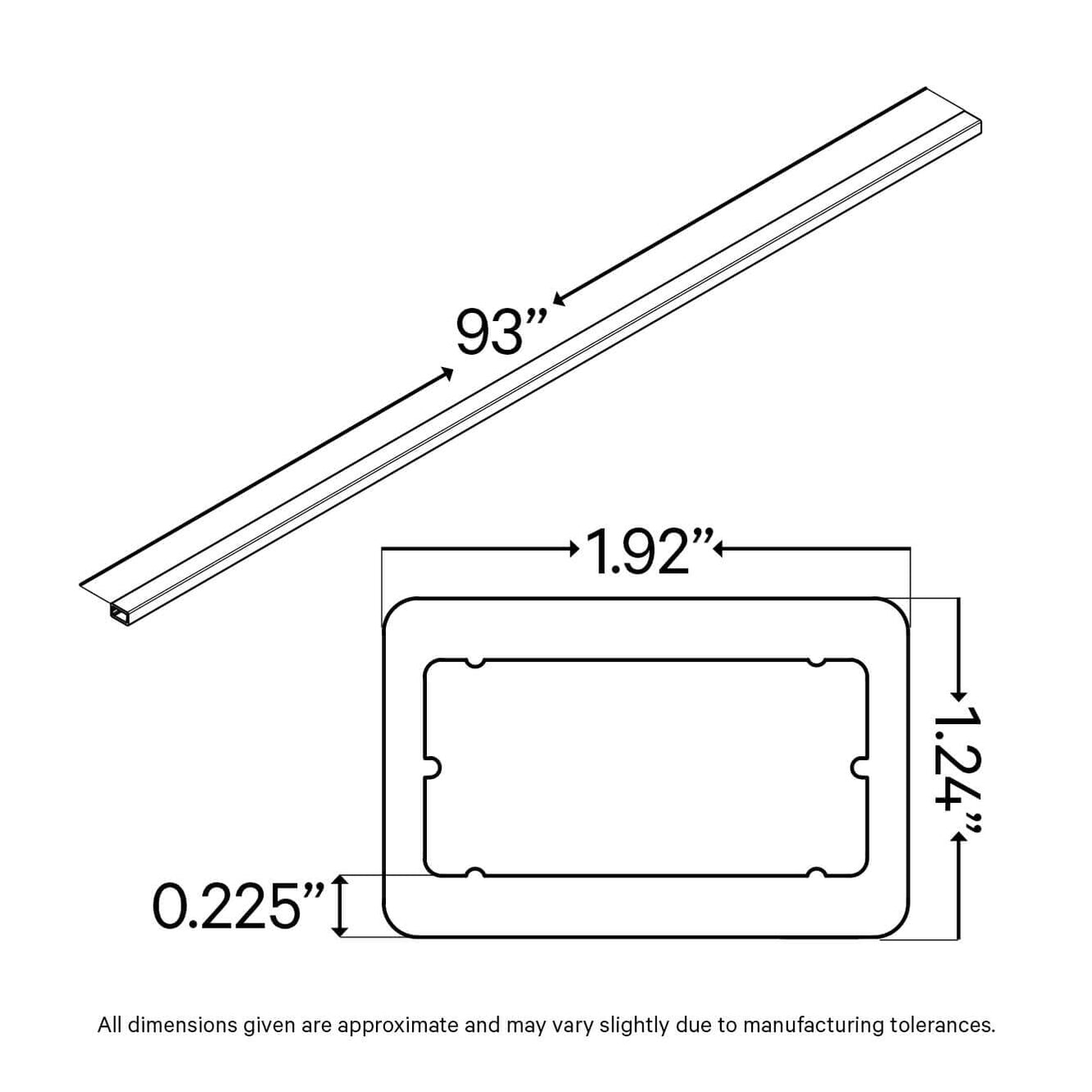Cable Railing Reinforced Aluminum Handrail — Cable Bullet
