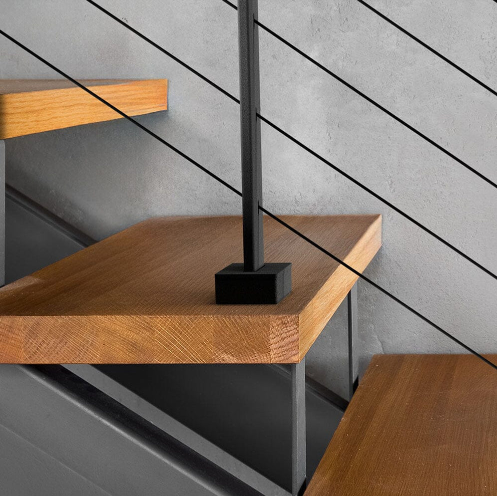 Signature Midnight Top Mount Line Post — Cable Bullet
