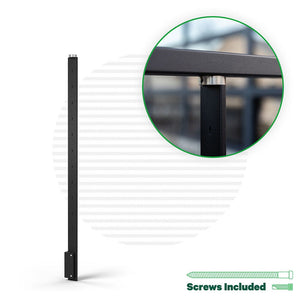 Signature Classic Side Mount Line Post — Cable Bullet