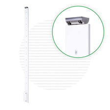 Signature Series Side Mount Cable Railing Line Post — Cable Bullet