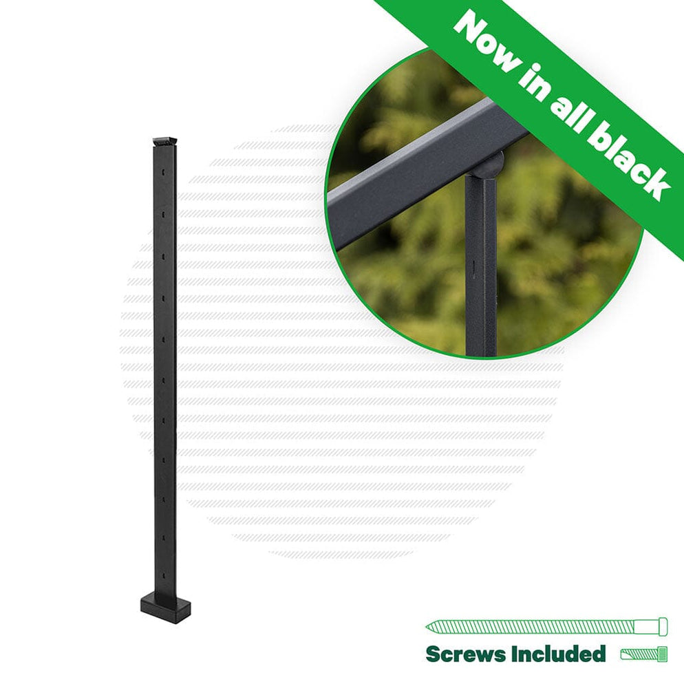 Signature Midnight Top Mount Line Post — Cable Bullet