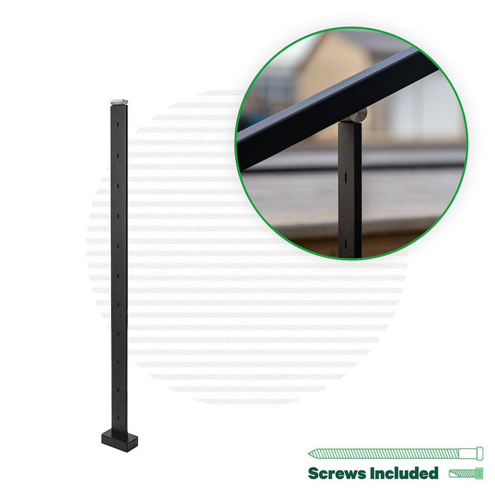Signature Classic Top Mount Line Post — Cable Bullet