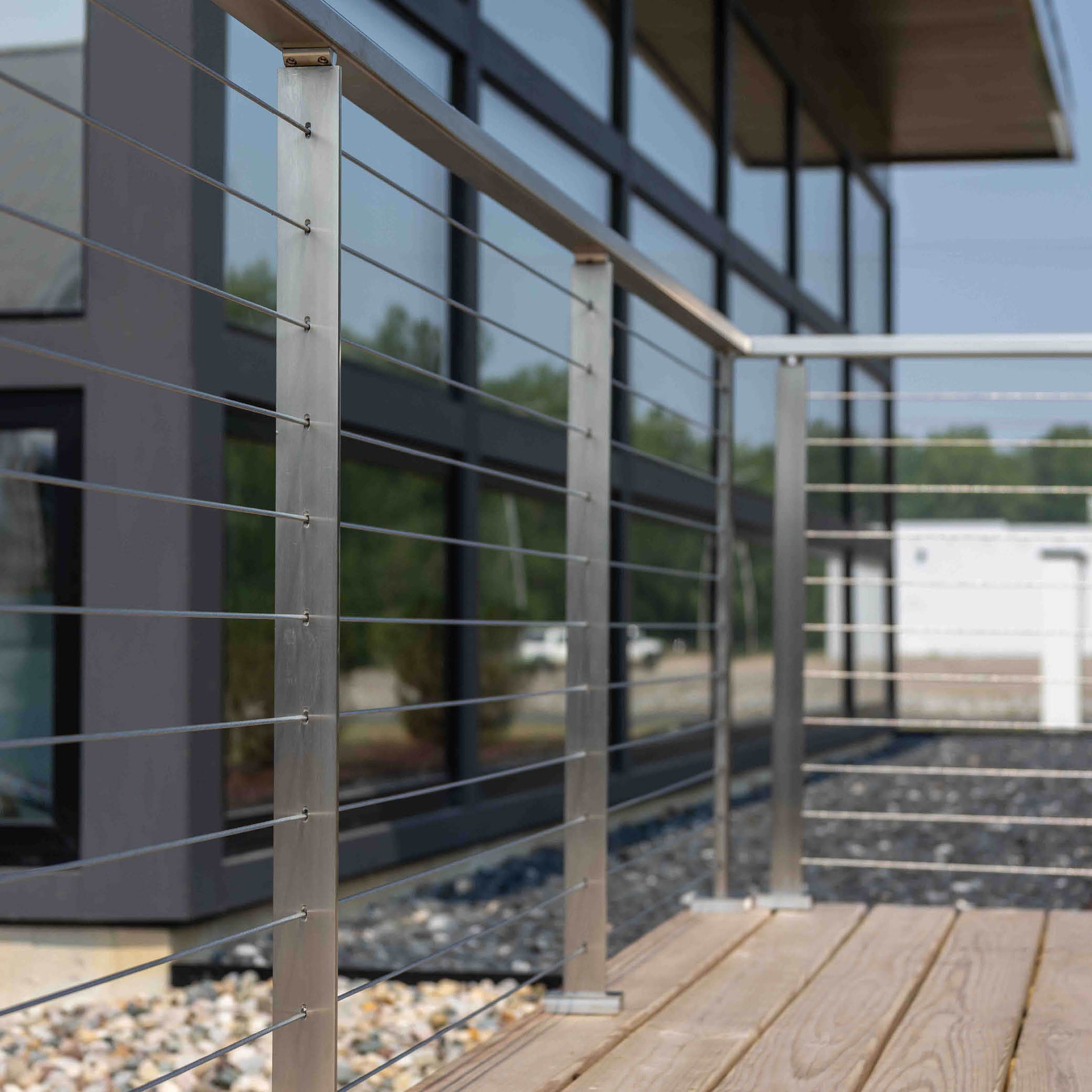 Cable Railing for Decks | Deck Cable Railing | Cable Bullet