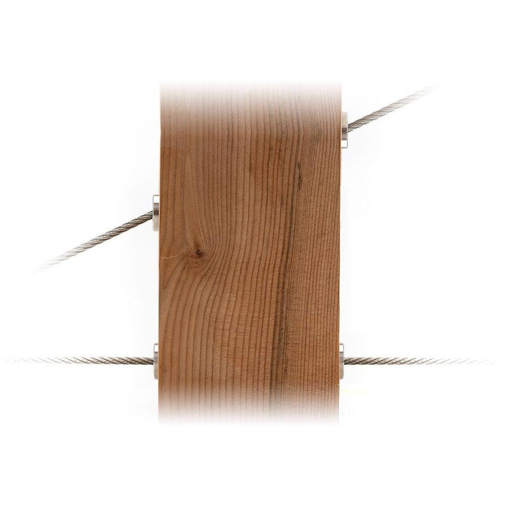 Cable Rail Post Hole Cover — Cable Bullet